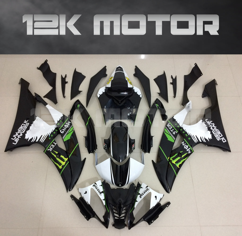 Elevate Your Yamaha R6 (2008-2016) with Our Monster Fairing Kit - 12K ...