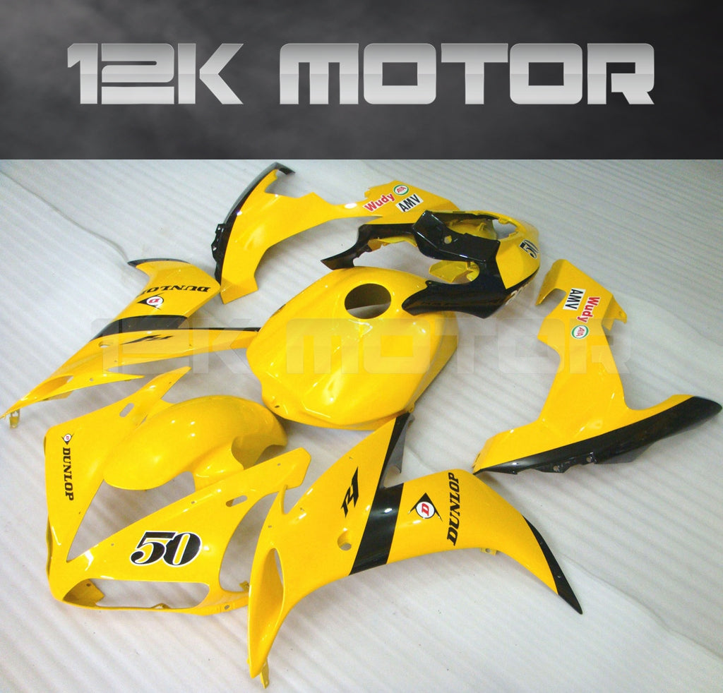 Yellow Fairing For Yamaha R1 2004 2005 2006 Aftermarket Fairing Kit ...