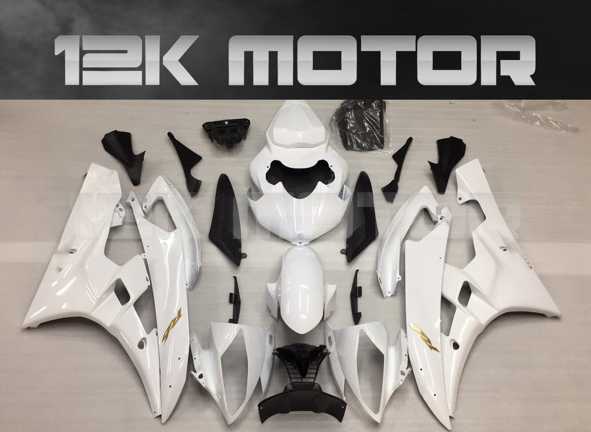 White Fairing Kit Set fit for Yamaha YZF-R6 2006 2007 Fairing Kits