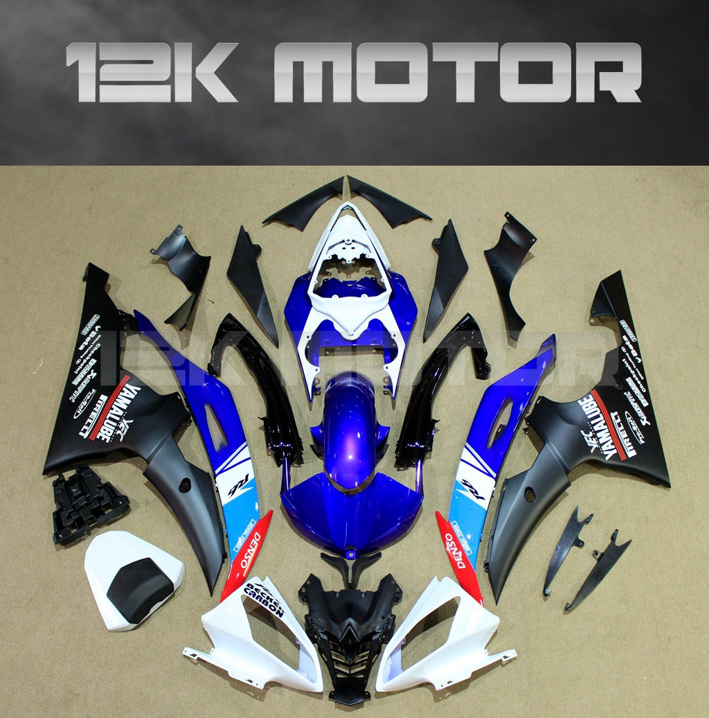 Blue Black Fairing Kitfit for Yamaha R6 2008-2016 Aftermarket Fairing Kits