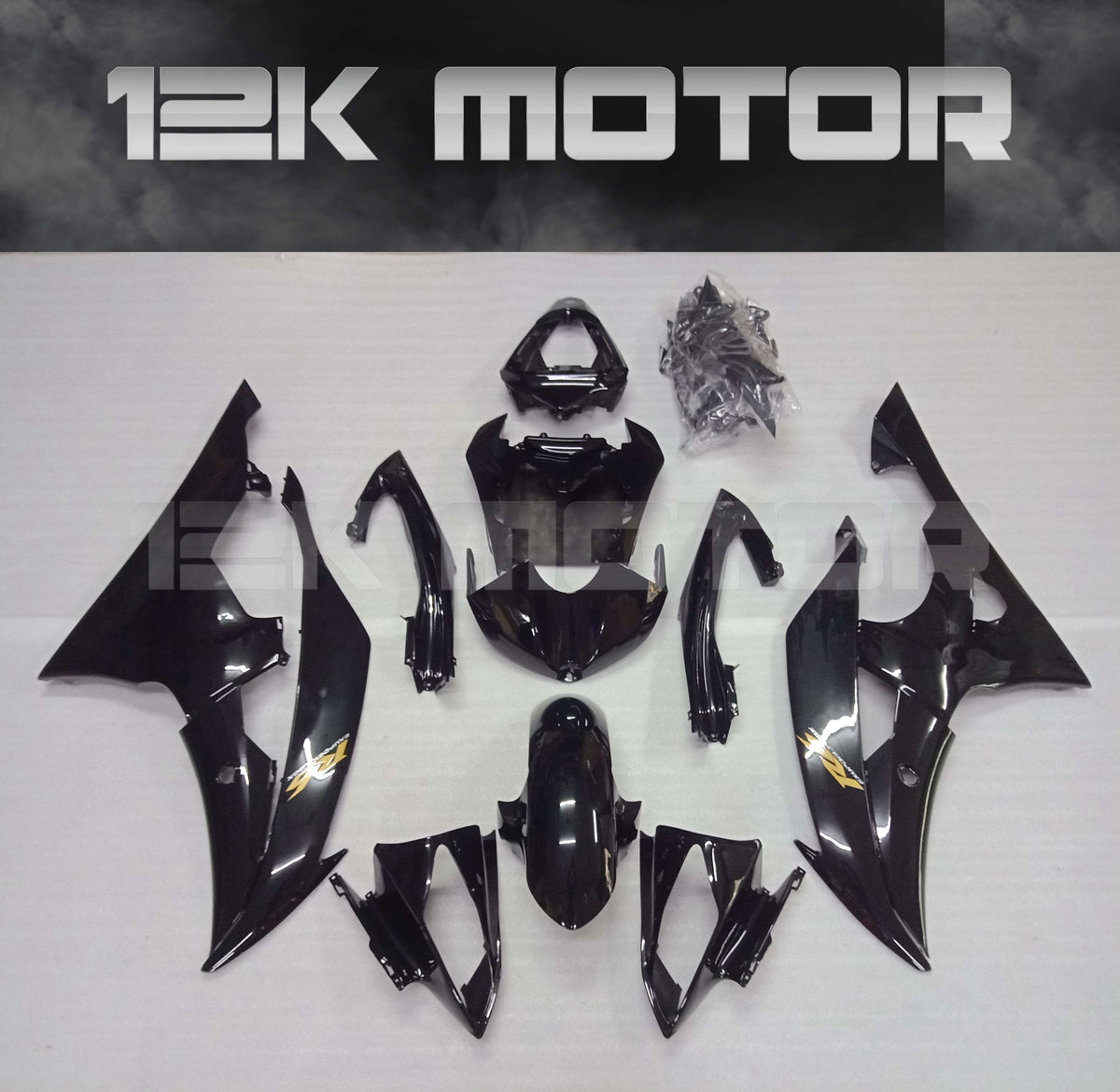 All Black Fairing fit for Yamaha R6 2008-2016 Aftermarket Fairing Kits