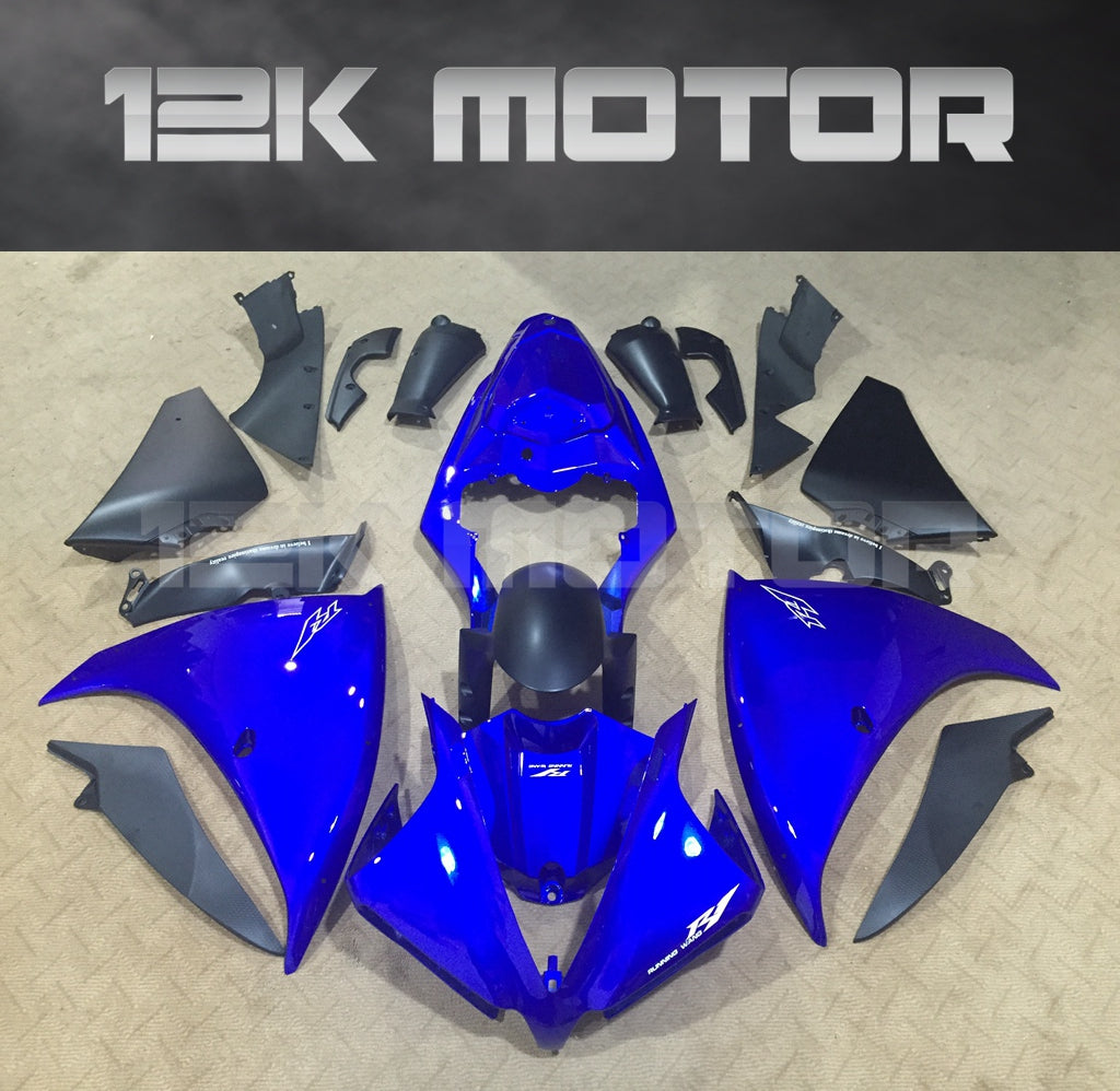 All Blue Fairing Design for Yamaha R1 2013 2014 Aftermarket Fairing kits