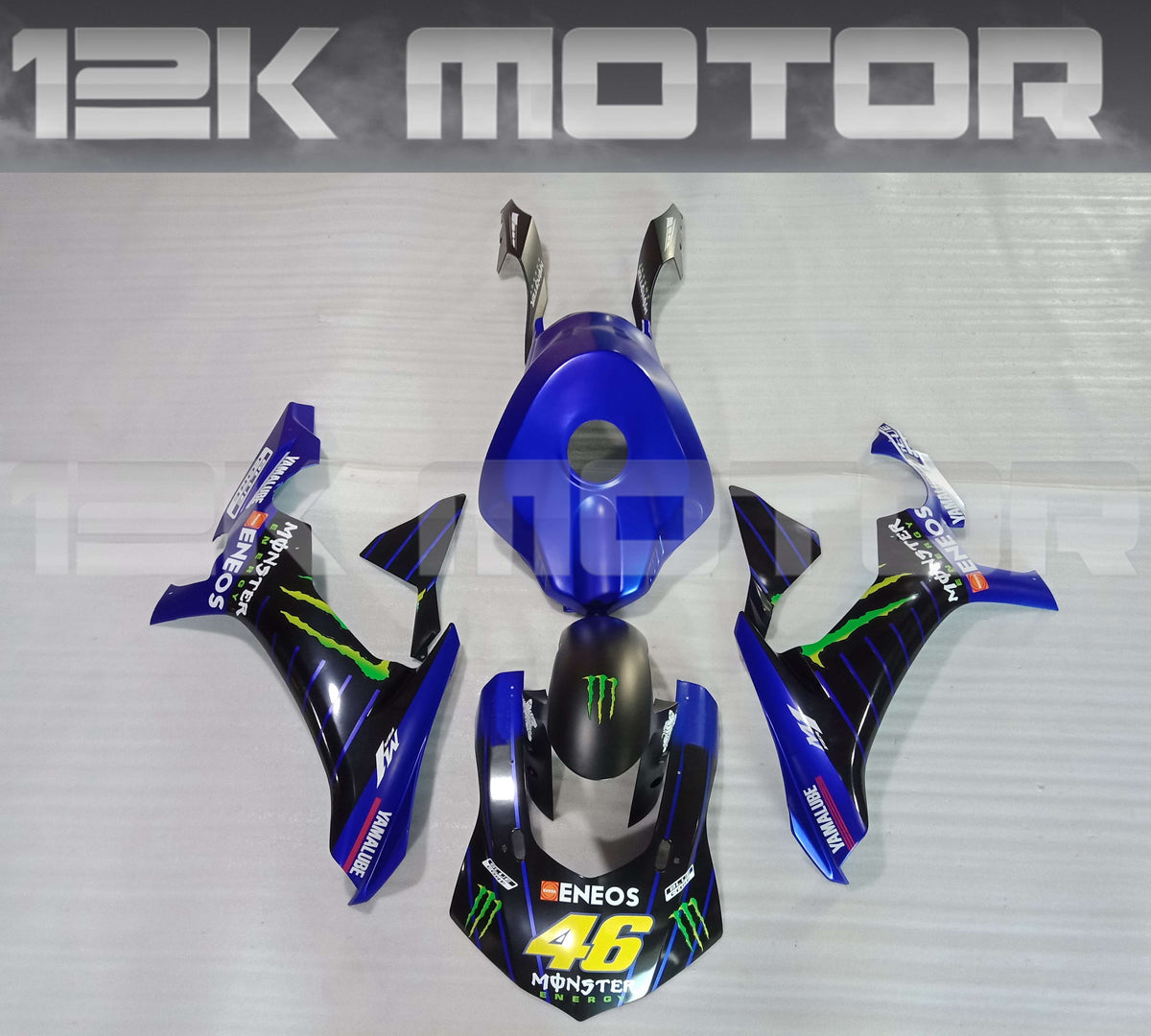 Blue Race Bike Design Yamaha 2015 2016 2017 2018 2019 R1 Fairing Kit