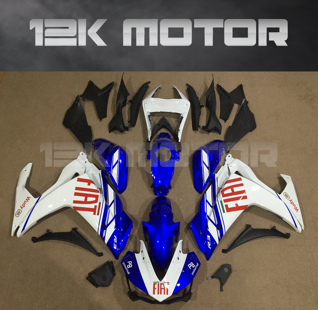 FIAT Design Fairing For Yamaha YZF-R3 2015-2017 Aftermarket fairing kits
