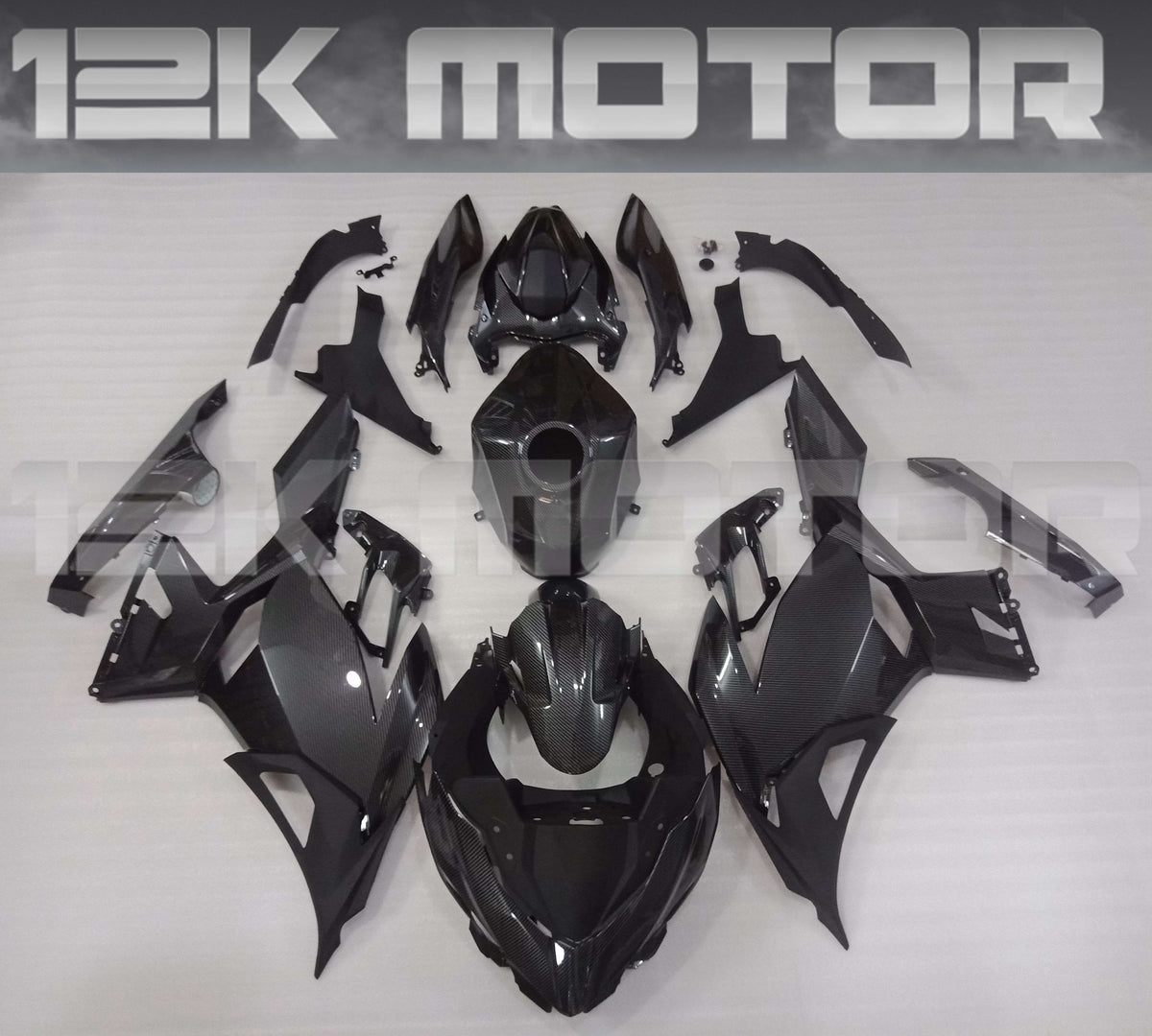 Carbon Fiber Fairing Kit For KAWASAKI Ninja 400 2018 - 2023