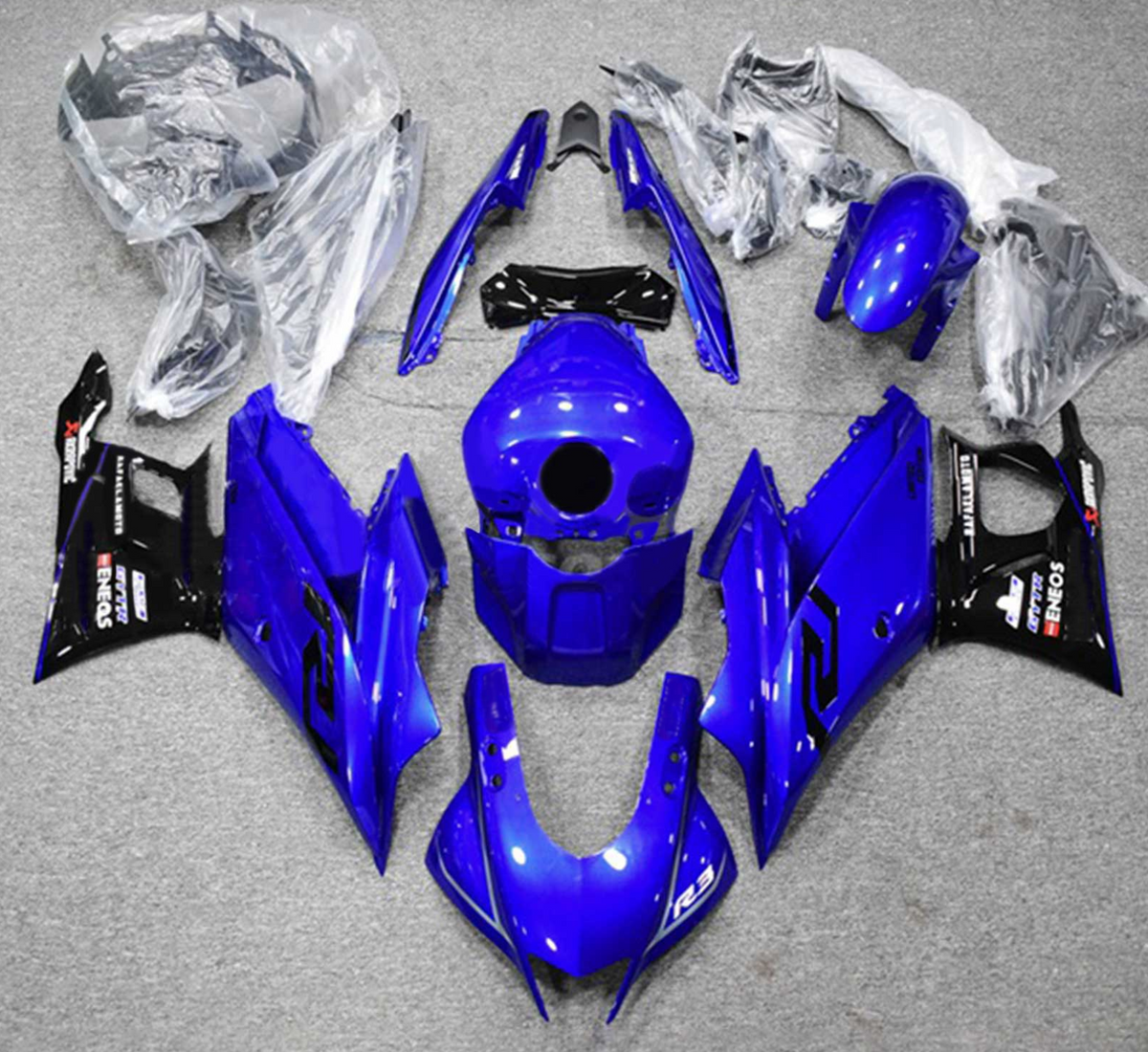 Blue Fairing Kit For YAMAHA R3 R25 2019 - 2023