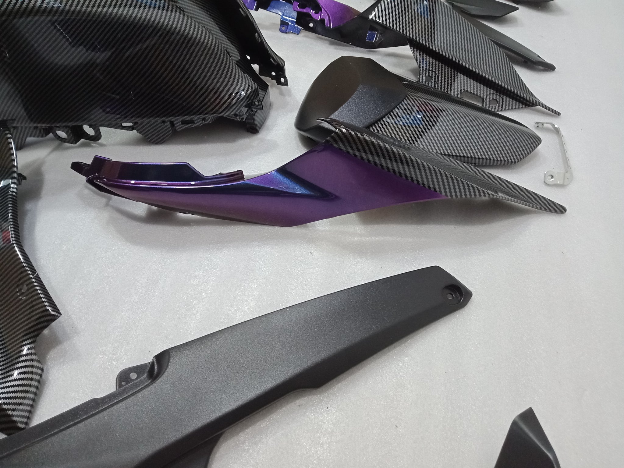 ---Ready To Ship--- Carbon Fiber Special Paint Fairing Kit For Yamaha ...