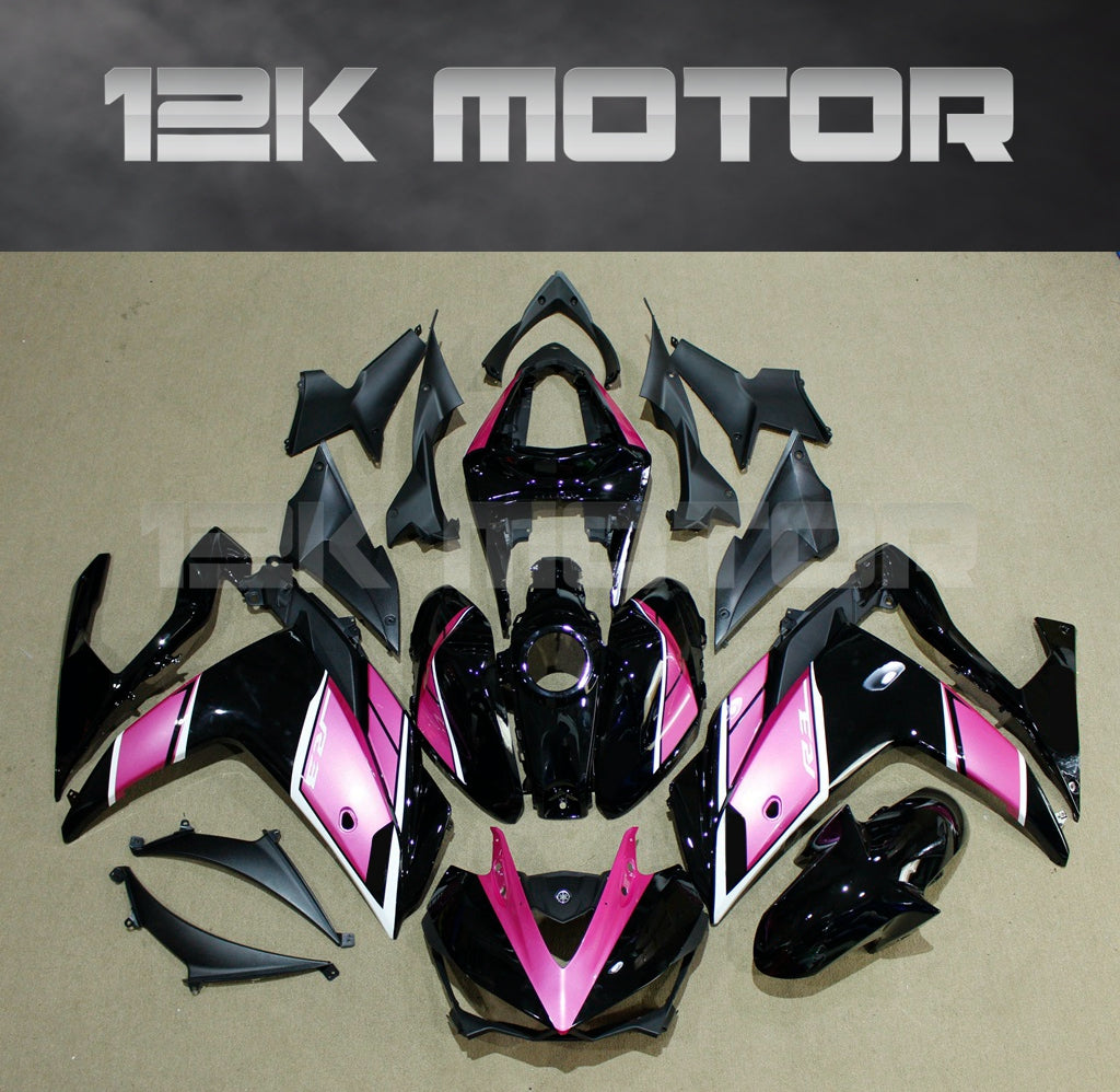 Aftermarket R3 fairings for Yamaha R3 2014-2017 Pink Black Fairing kit sets