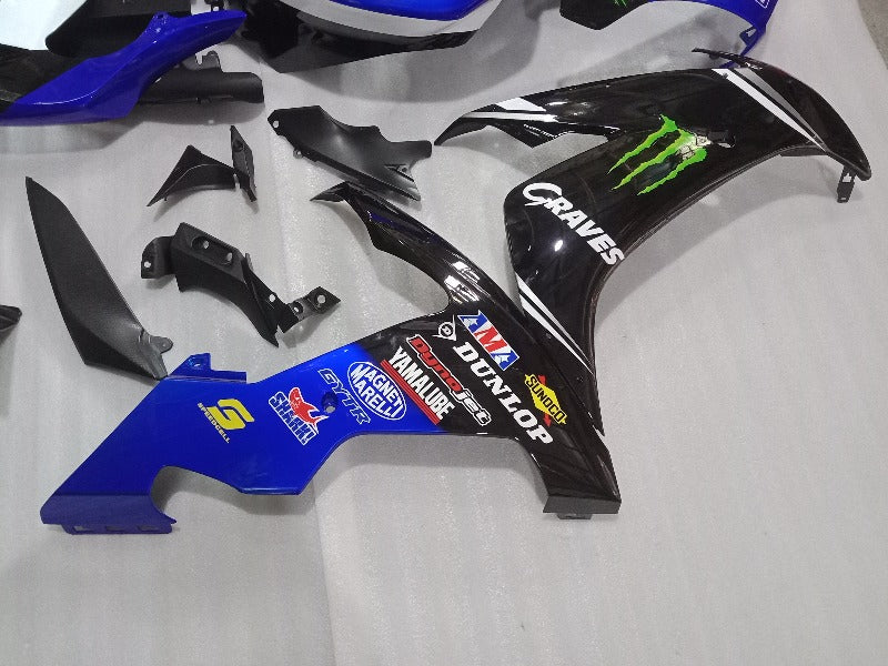 ---AU STOCKING--- Yamaha YZF-R1 R1 2004 2005 2006 Monster Fairing Kit
