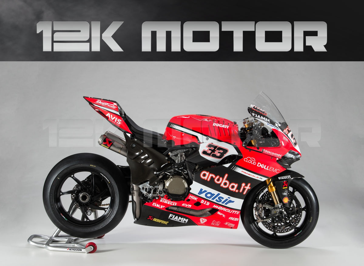 DUCATI 899 1199 Race Fairing Kit Fiberglass Aruba it