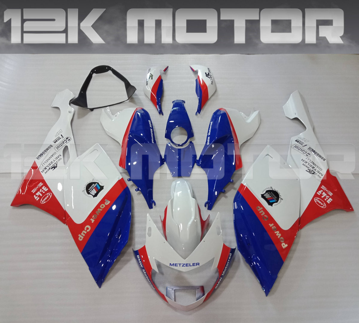 Tri-Color Fairing Kit For BMW K1200S K1200 2005 2006 2007 2008