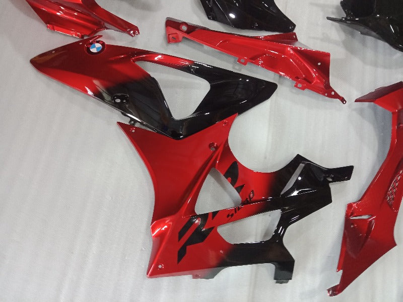 ---AU STOCKING---Candy Red Fairing Kit for BMW S1000RR 2009-2014