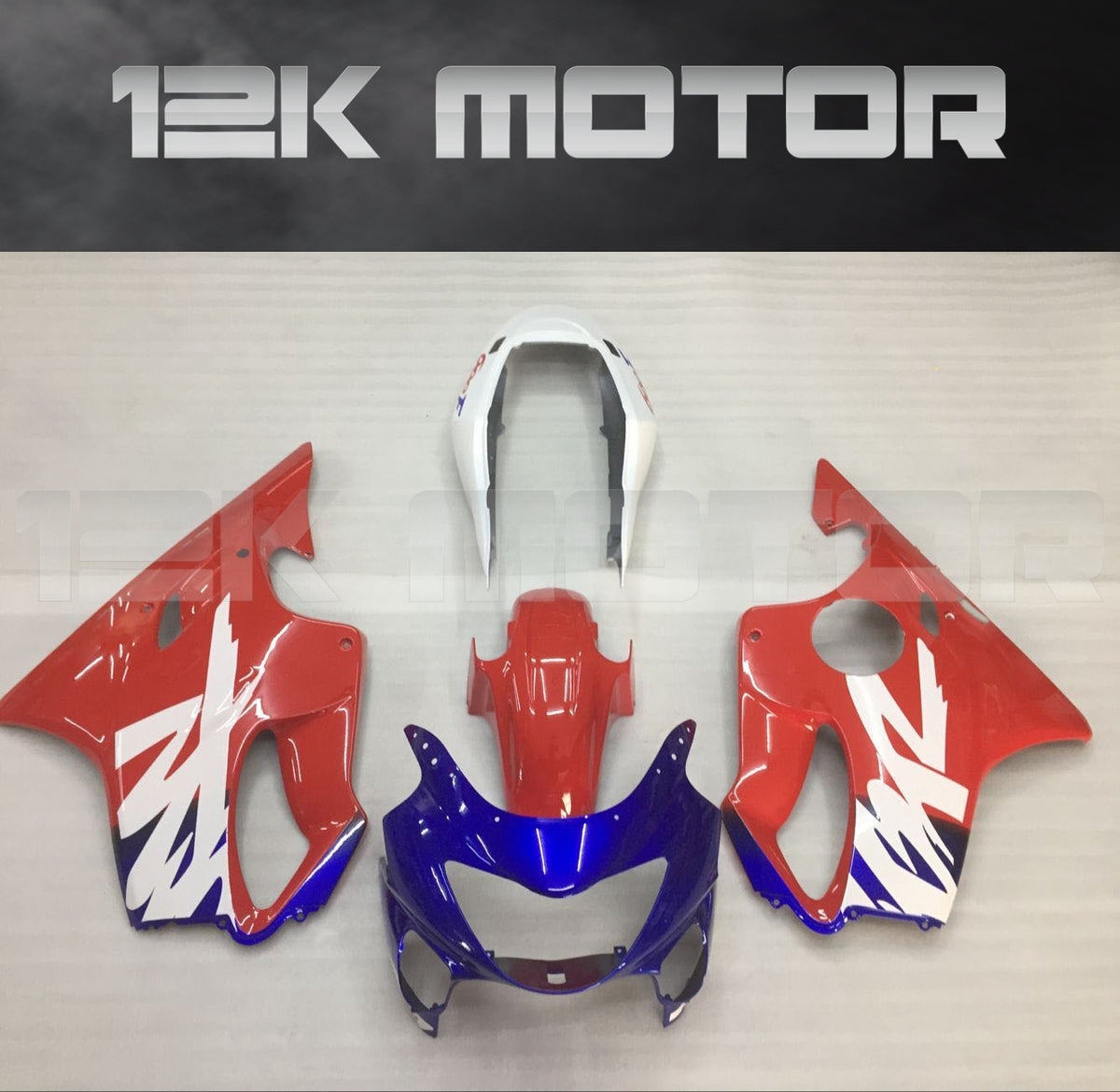 Blue Red design Fairing kits Fit for HONDA CBR600RR F4 1999 2000 ...