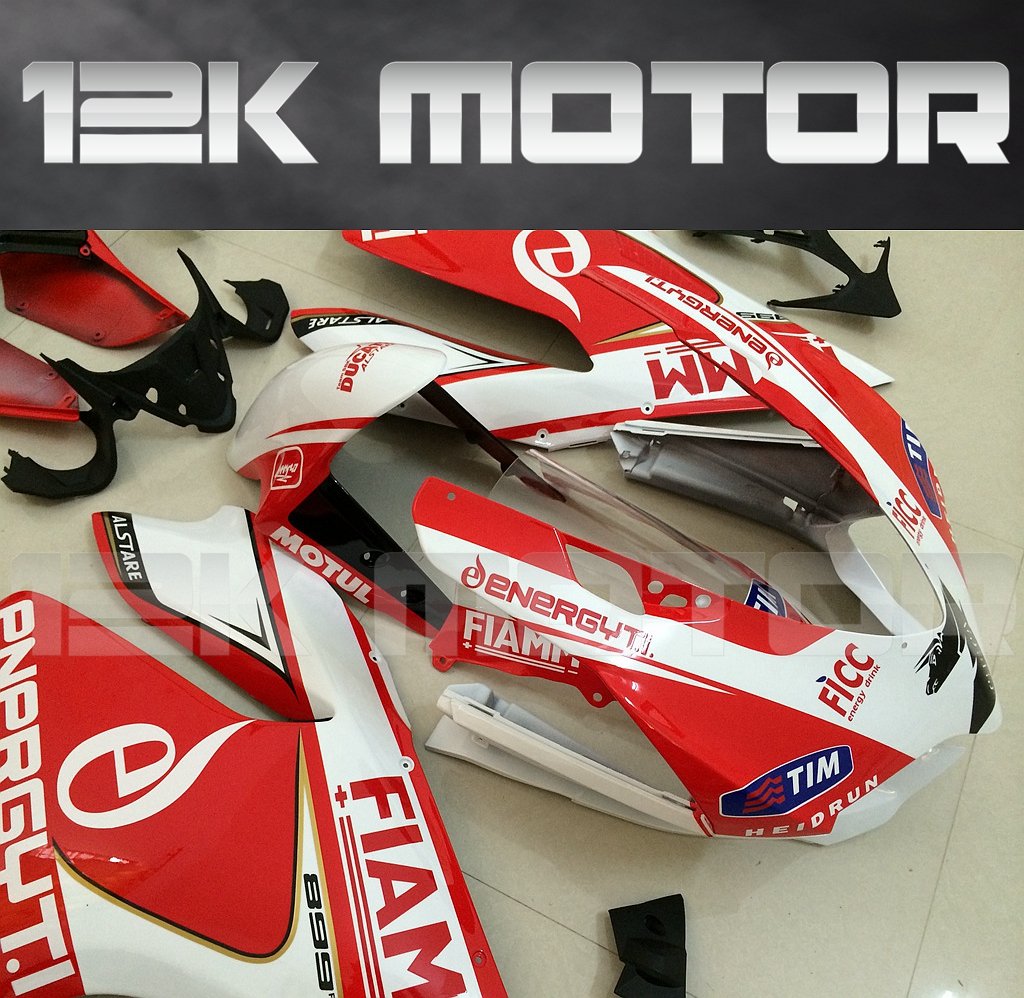 Ducati 899 1199 Fairings FIAMM Design 2012 2013 2014 2015 Fairing kit