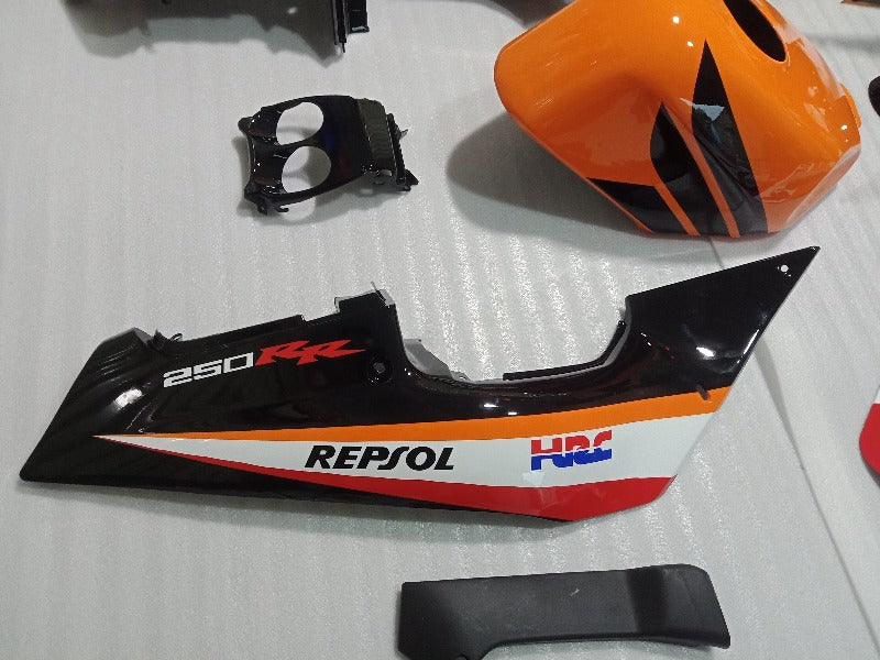 ---AU STOCKING--- Repsol Fairing Kit Fit Honda CBR250RR MC19 1988 1989 ...