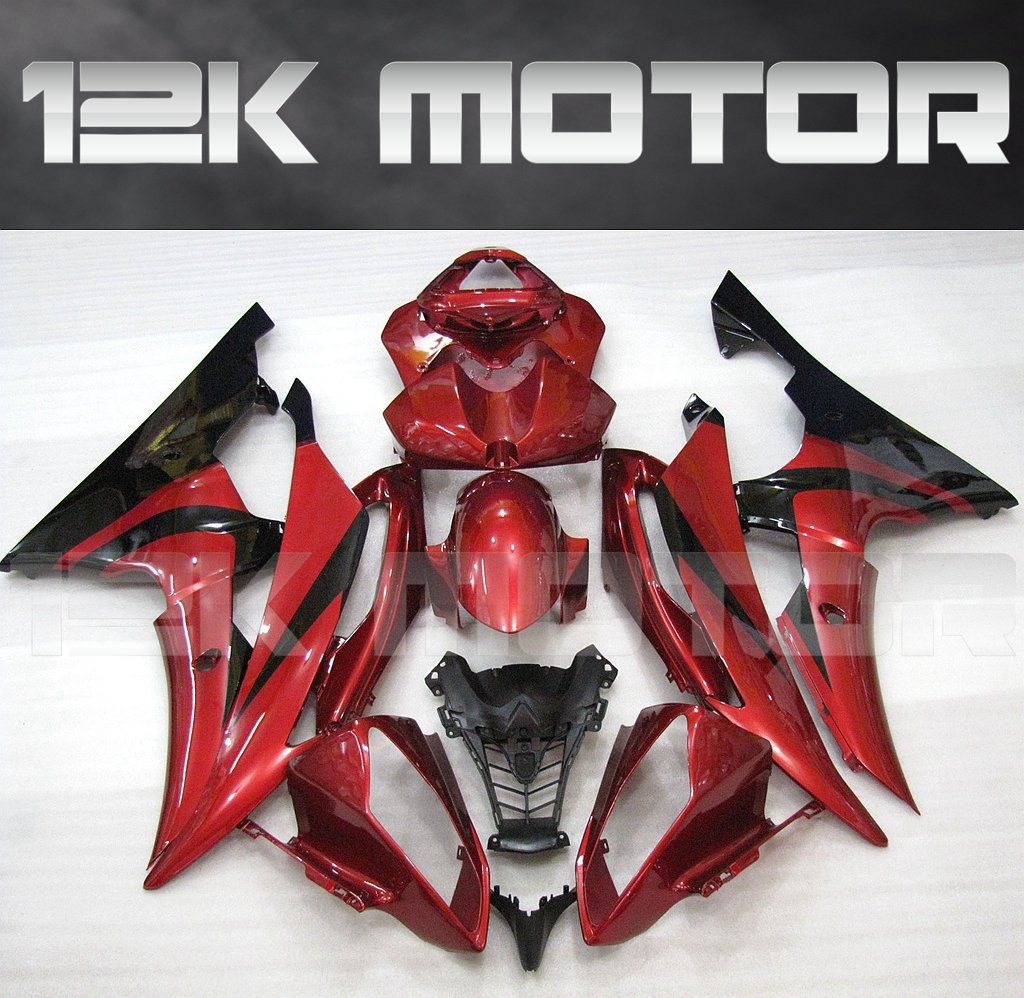 Red Black Fairing fit for Yamaha R6 2008-2016 Aftermarket Fairing Kits